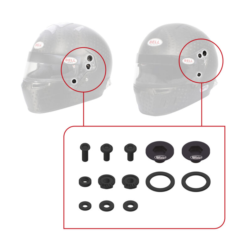 Bell Kit Βίδες Μηχανισμού Zελατίνας Κράνους | Racingstar